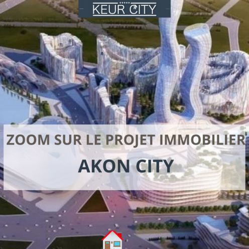 Zoom sur le projet immobilier Akon city - KEUR CITY